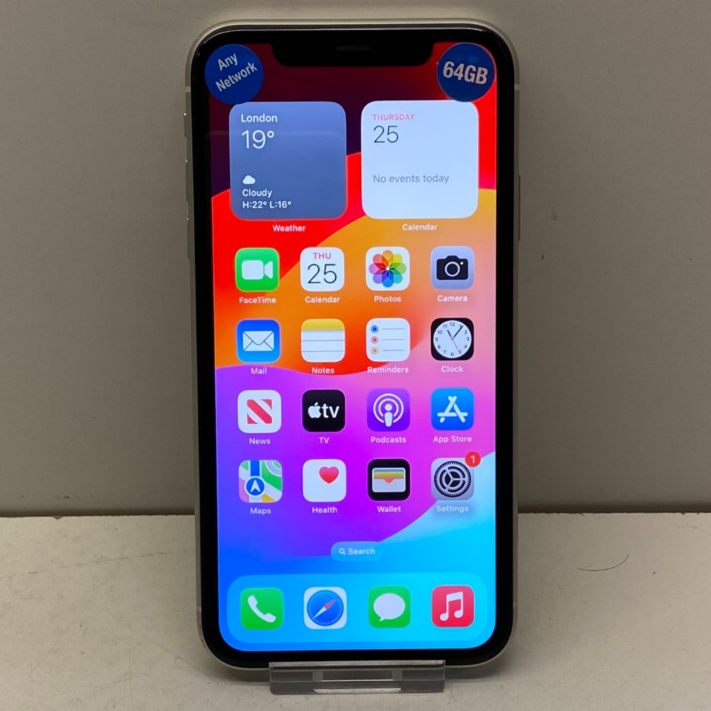 Apple iPhone 11 Unlocked Model A2221 64GB in White - Own4Less